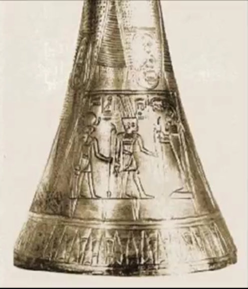 Tutankhamun's silver trumpet - WikiDelia
